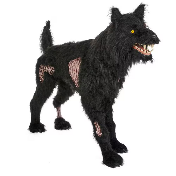 5'5"Animated LED Fear Valley Wolf | Seasonal Visions International ...