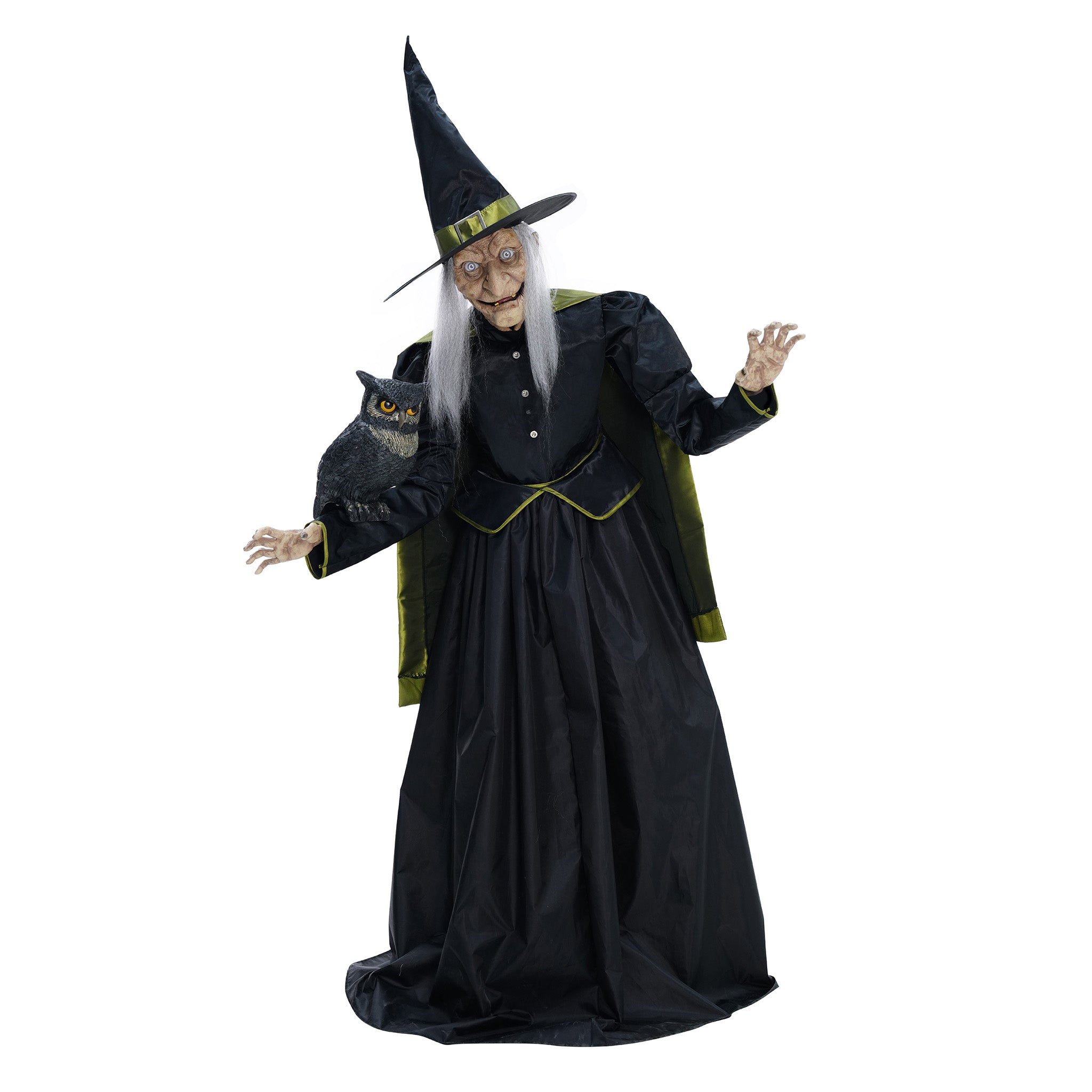 6 ft. Animated Vintage Witch – SVI Service